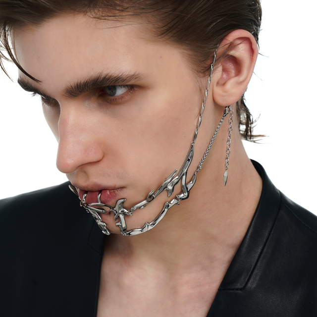 Streamlined Wrap Chin Decoration/Face Jewelry – Blackheadshop