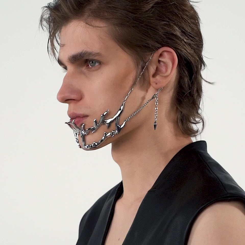 Streamlined Wrap Chin Decoration/Face Jewelry – Blackheadshop