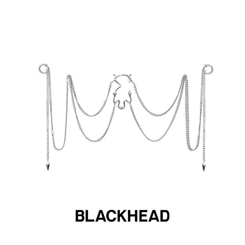 EDEN Three-dimensional star Earring / Face Jewelry Set – Blackheadshop